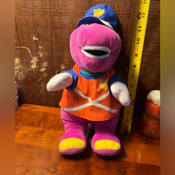 Fisher-Price | Toys | 27 Crossing Guard Barney | Poshmark